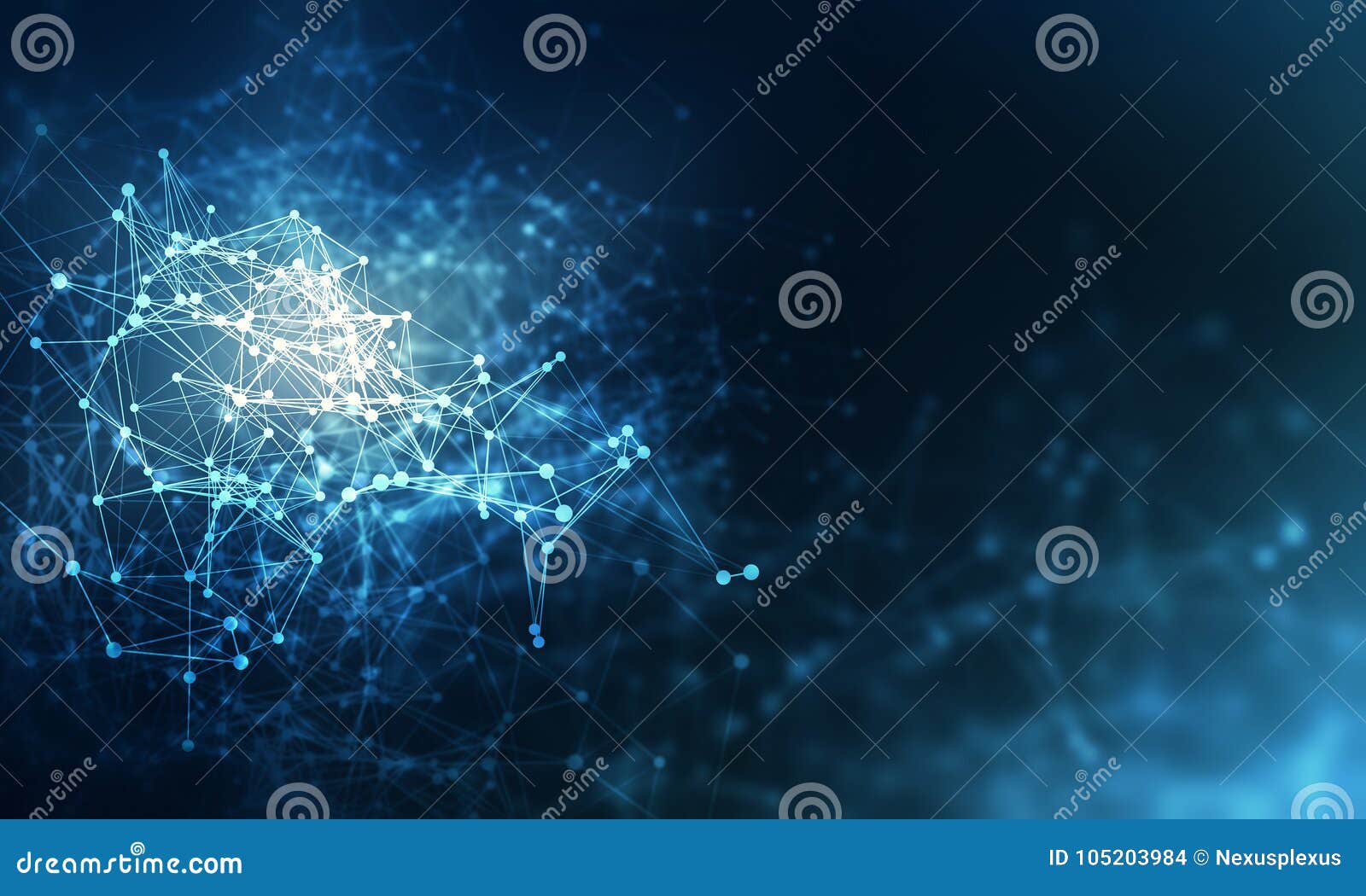 Wireless Technology Concept Stock Illustration - Illustration of space ...