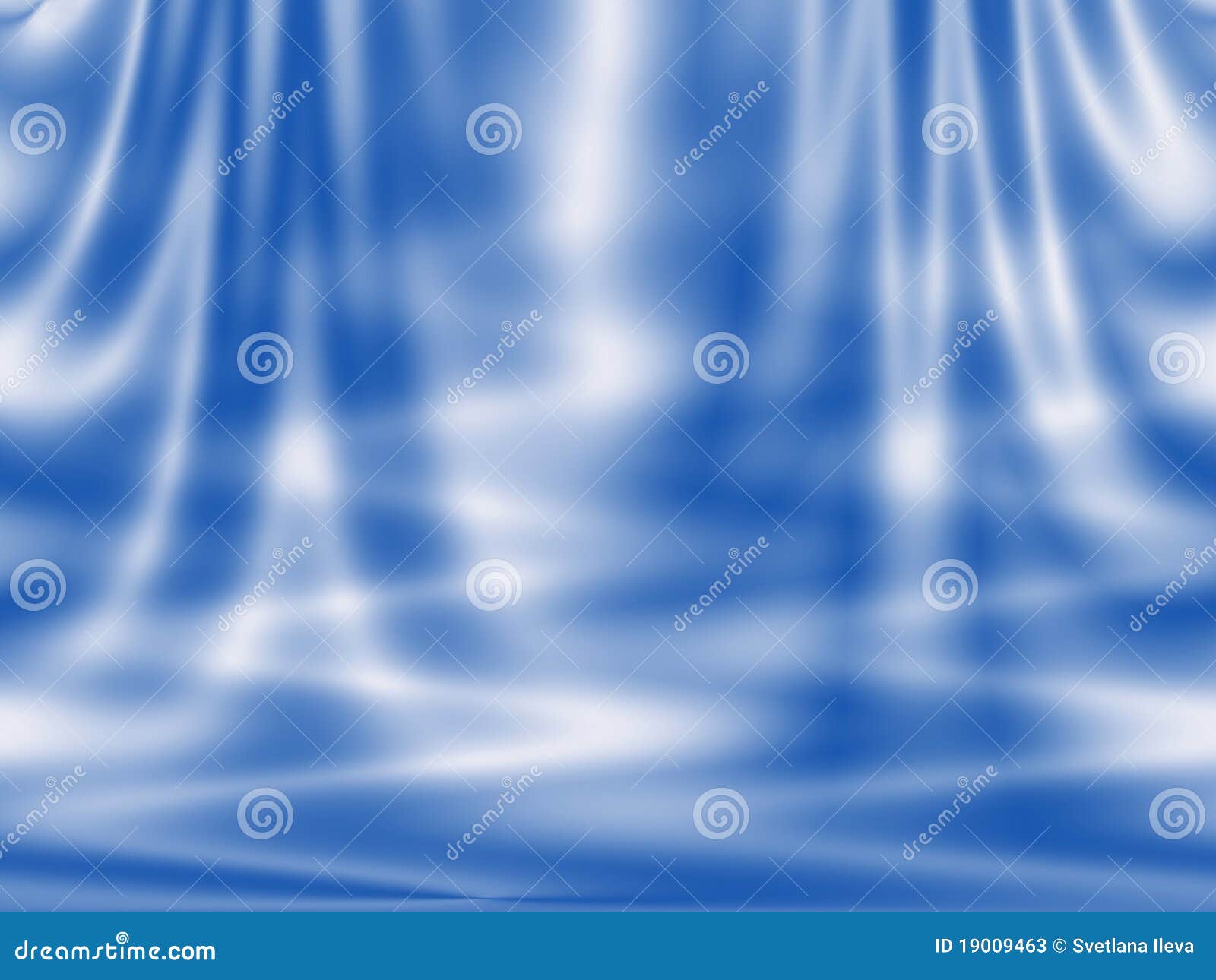 Abstract Blue Background - Curtain and Waves Stock Image - Image of ...