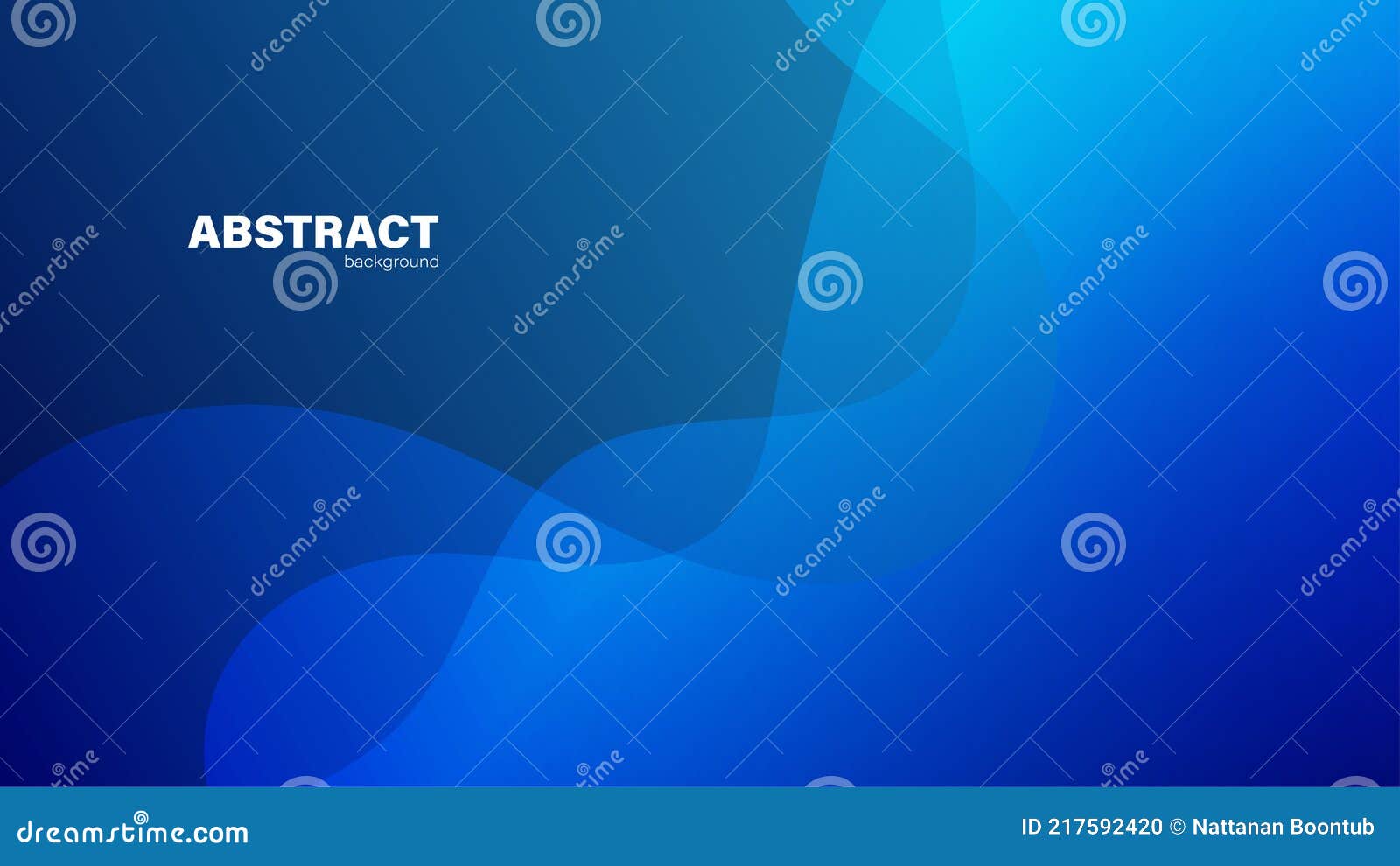 Abstract Blue Background and Curve Shape, Background with Copy Space ...