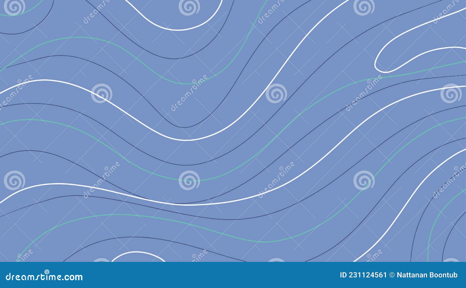 Abstract Blue Background and Curve Shape, Background with Copy Space ...