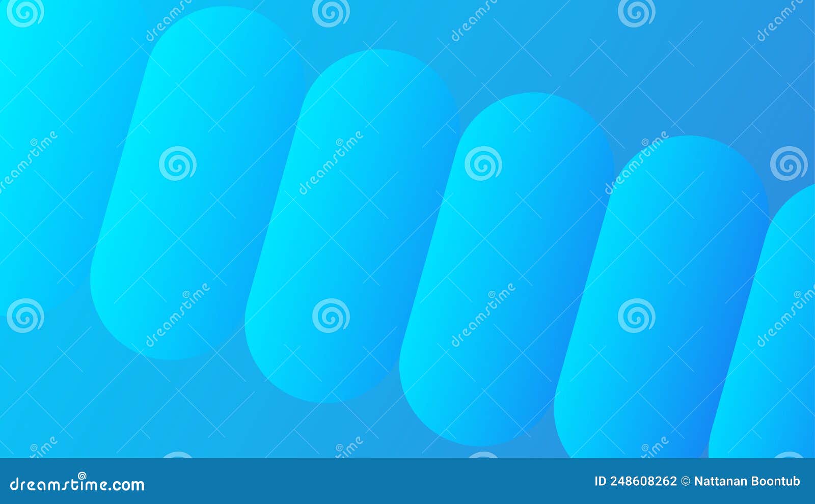 Abstract Blue Background and Curve Shape, Background with Copy Space ...
