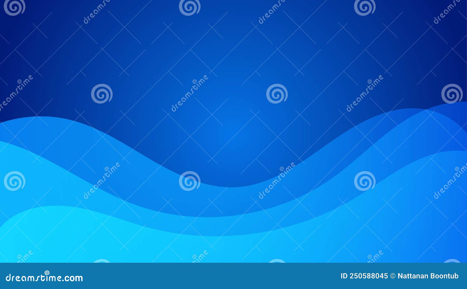 Abstract Blue Background and Curve Shape, Background with Copy Space ...