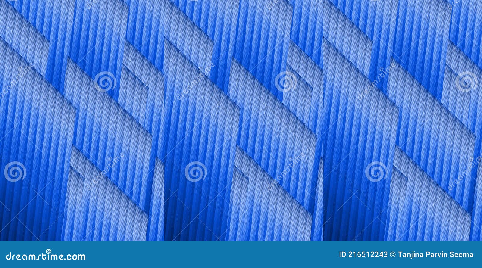 Abstract Blue Background with a Curving or Bending Feel Stock ...