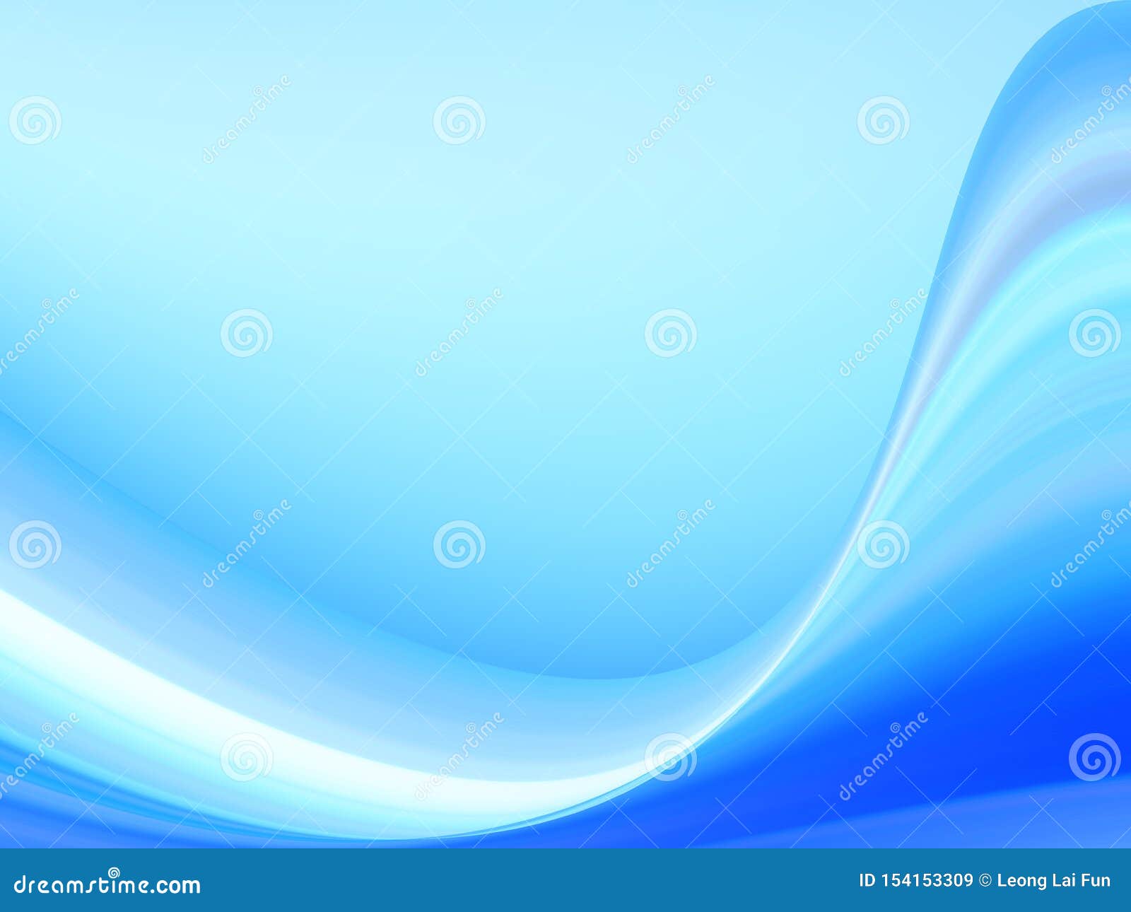 An Abstract Blue Background with a Curving or Bending Feel Stock Image ...