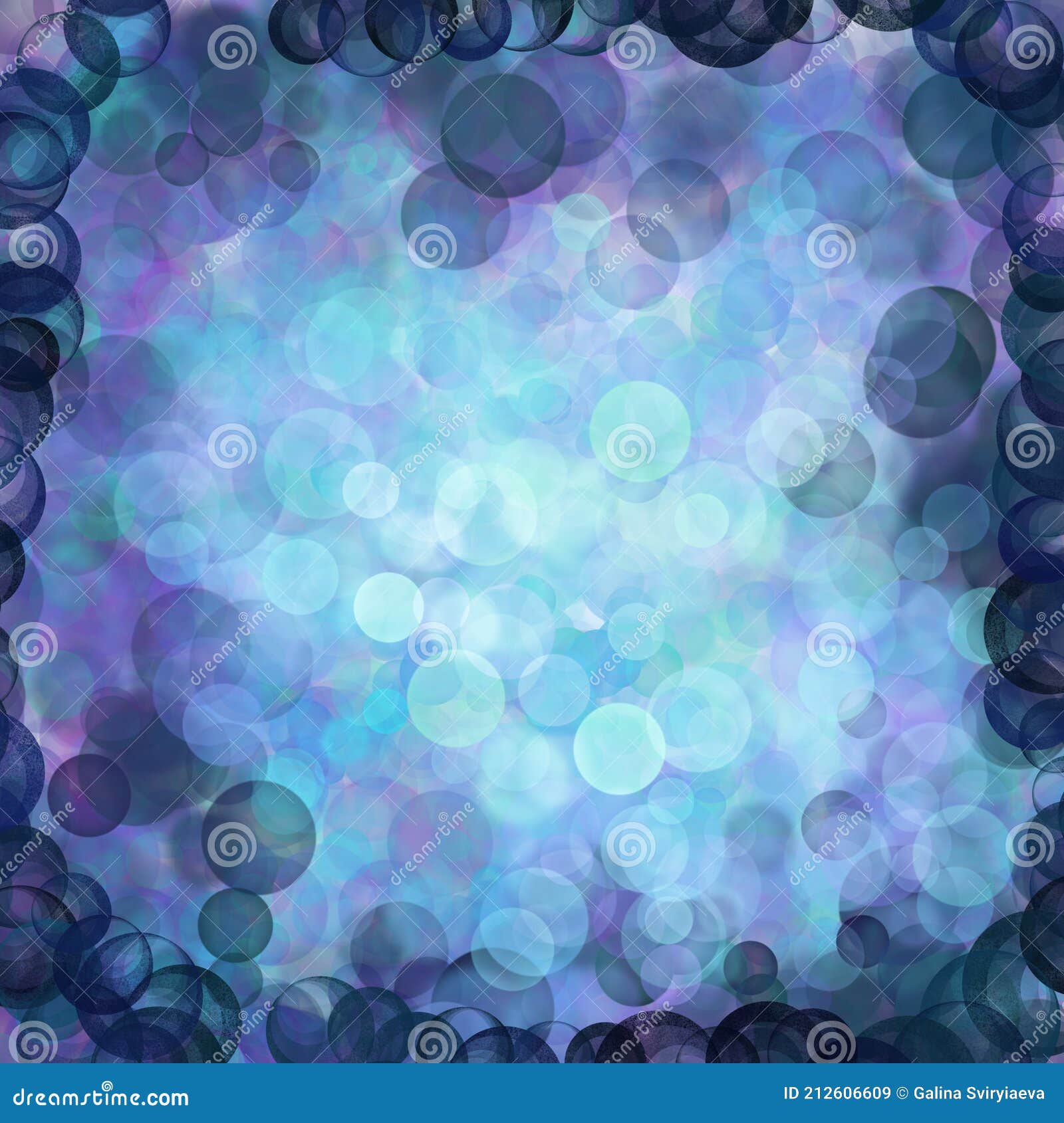 Abstract Blue Background Digital Graphics Stock Illustration ...