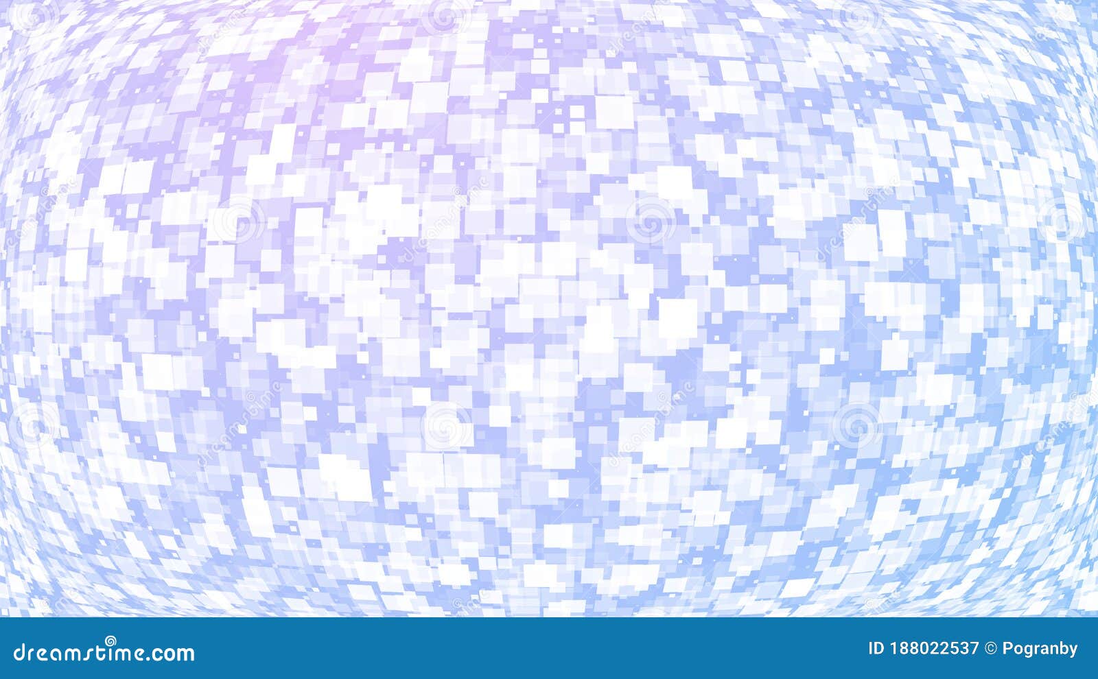 Abstract Blue Background. Distorted Square Pattern. Geometric Wallpaper ...