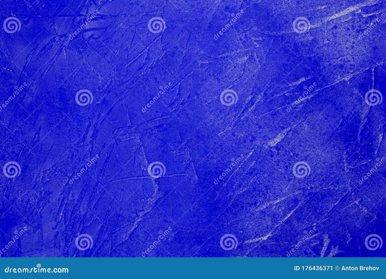 Abstract Blue Background. Empty Blue Texture with Scratches Stock Image ...