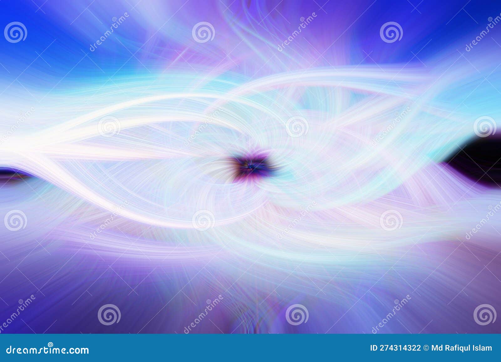 Abstract Blue Background. Flash Light. Effective Illustration. Stock ...