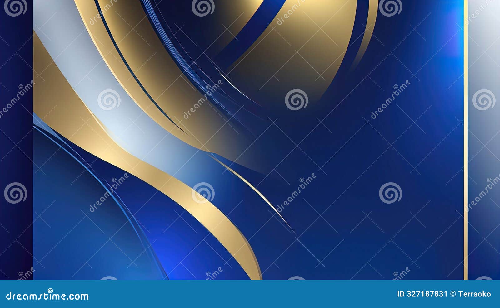 Abstract Blue Background for Flyer, Graphic Design with Rectangular ...