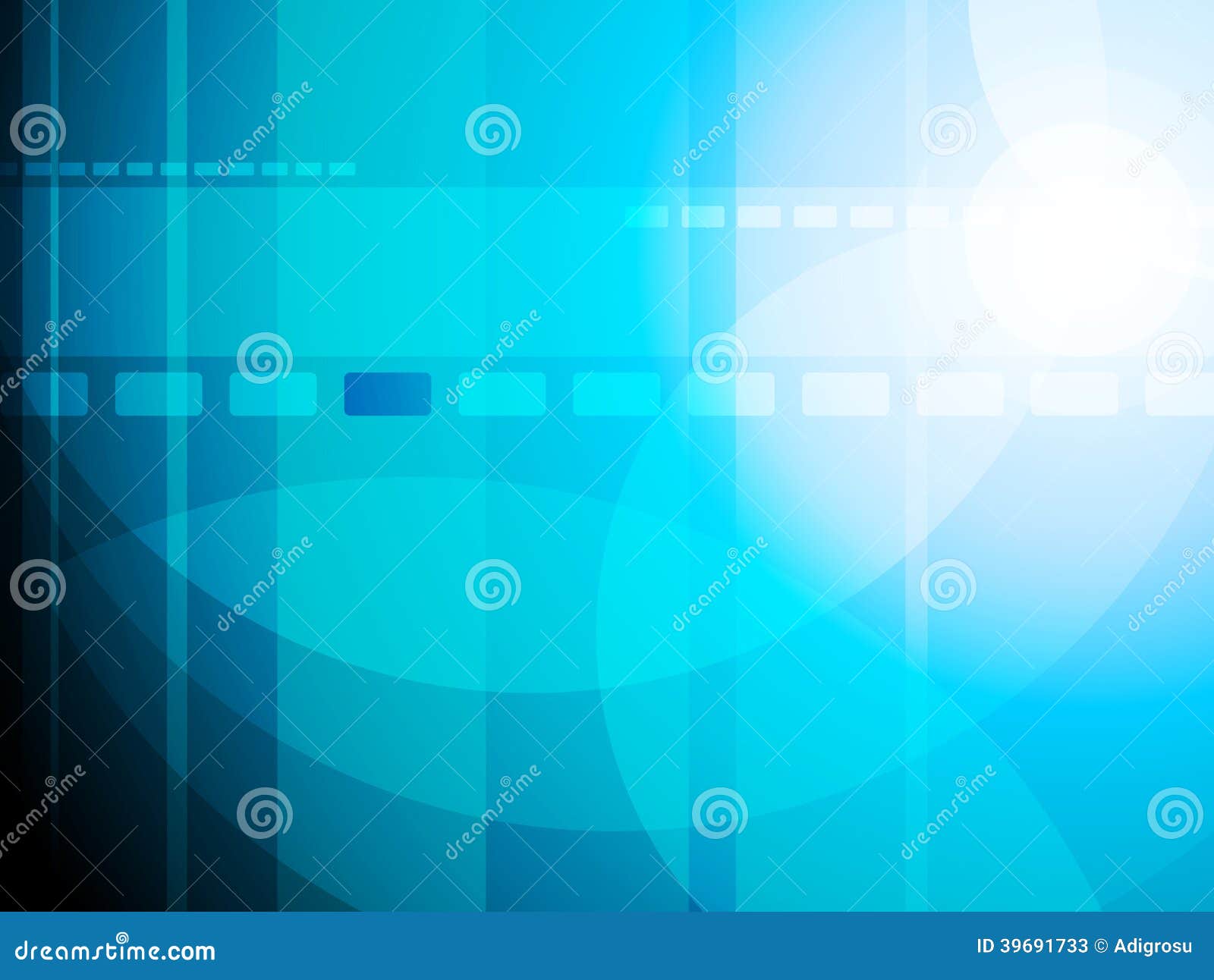 Abstract blue background stock vector. Illustration of information ...