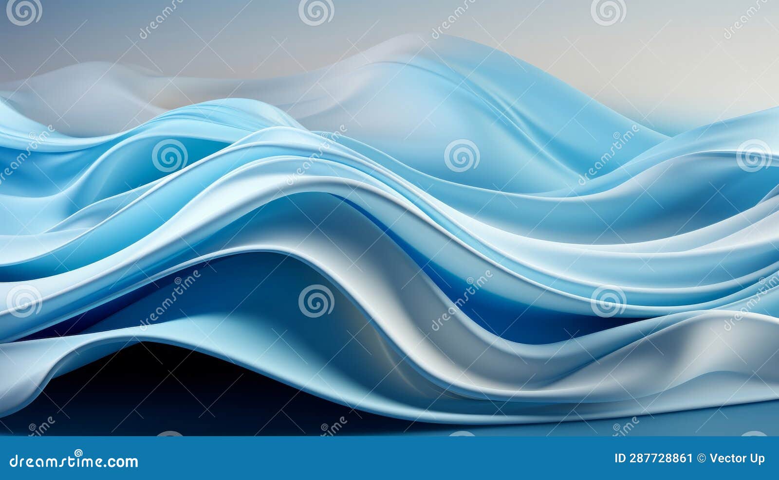 Abstract Blue Background. Generative AI. Stock Illustration ...