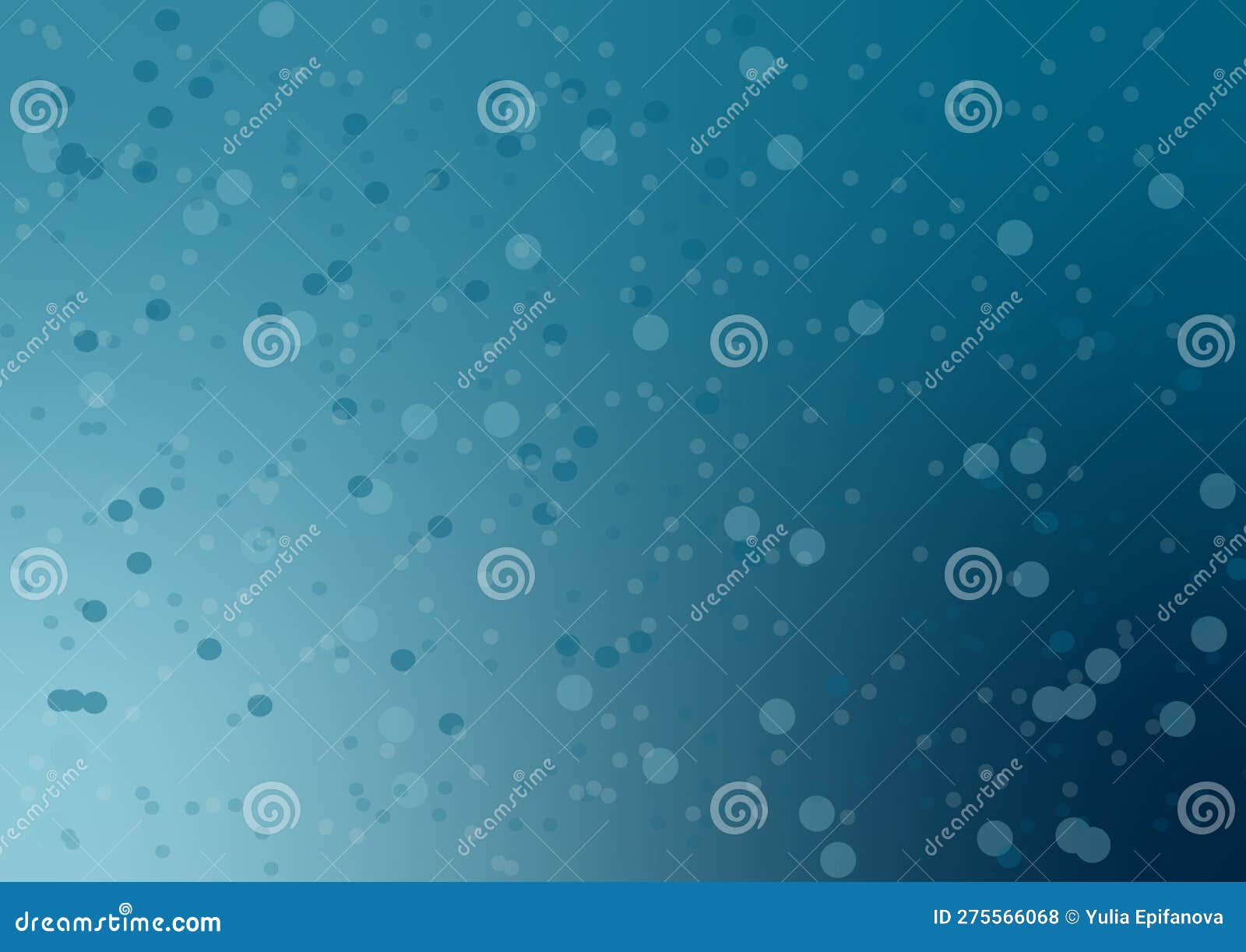 Abstract Blue Background, Gradient Background with Circles, Marine ...