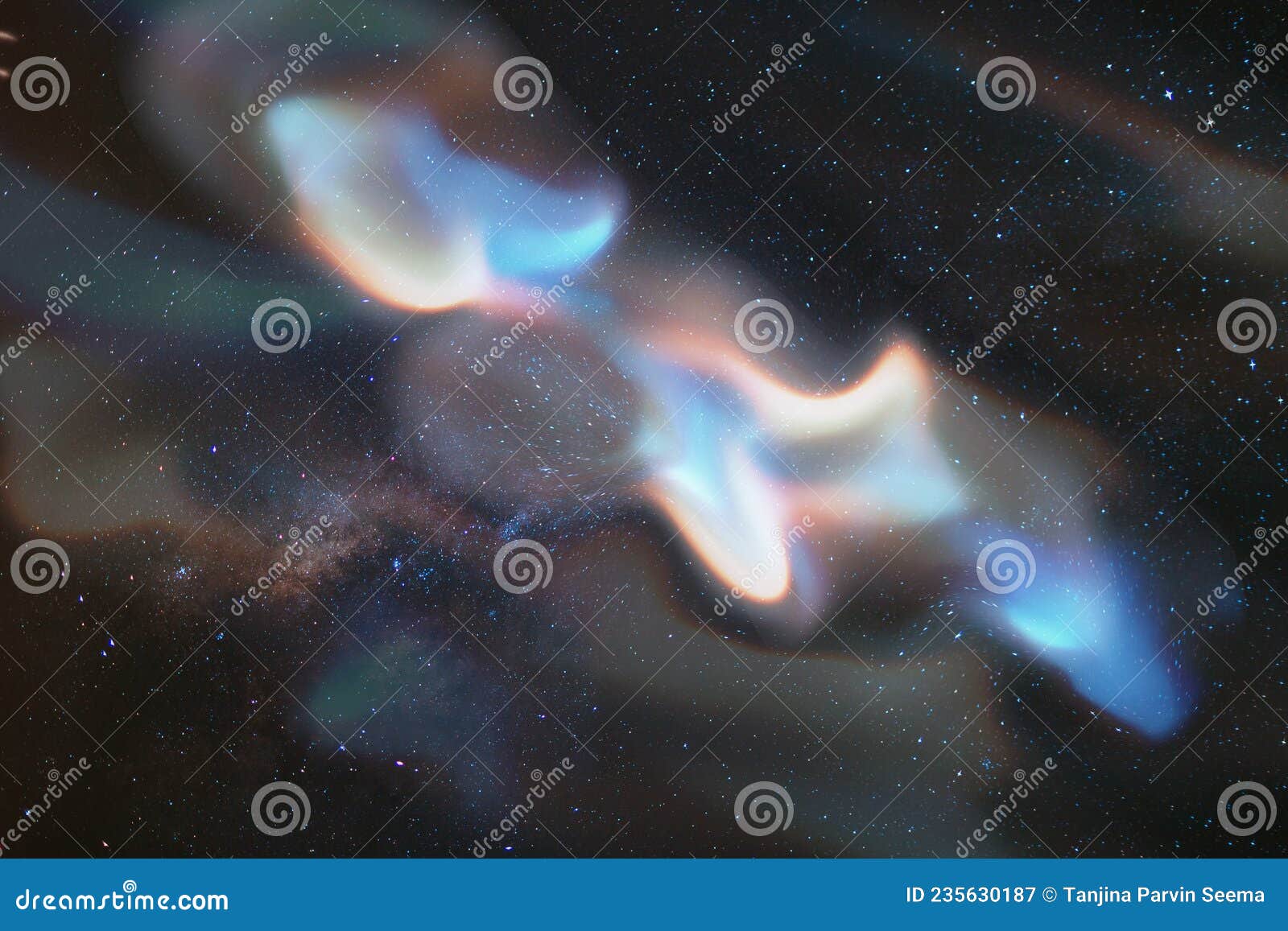 Abstract Blue Background . Greeting Card Design Stock Illustration ...