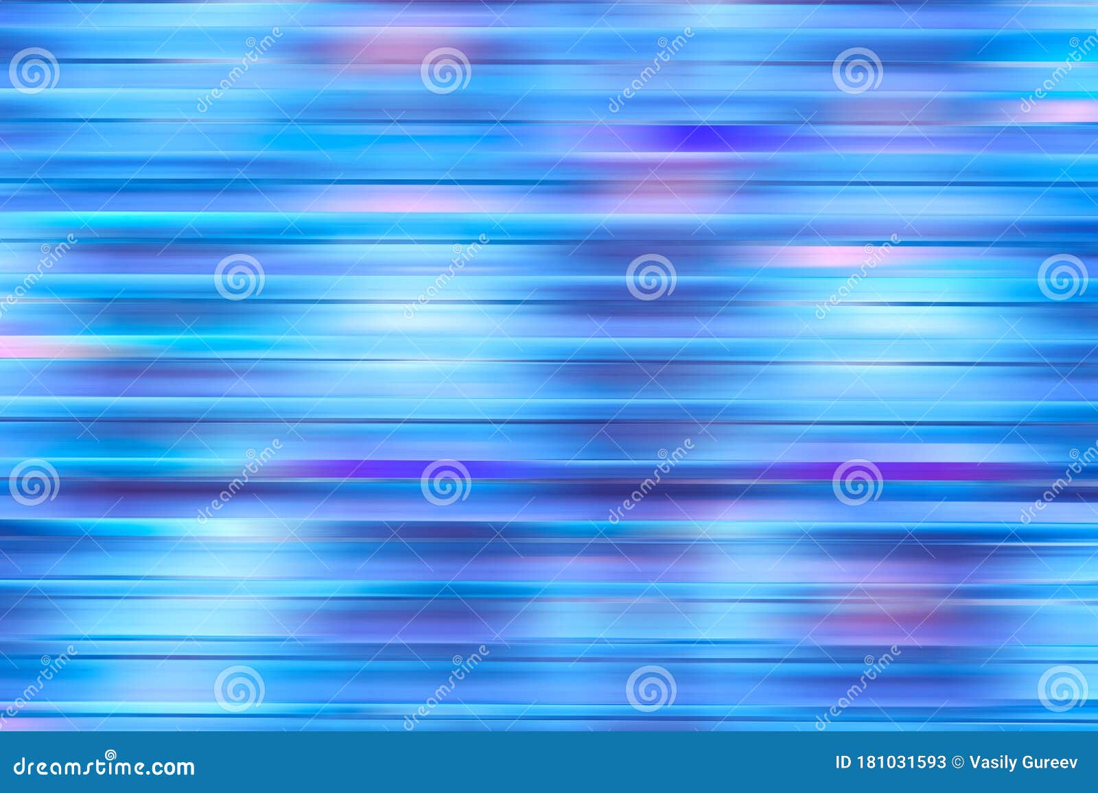 Abstract Blue Background with Horizontal Lines Stock Illustration ...