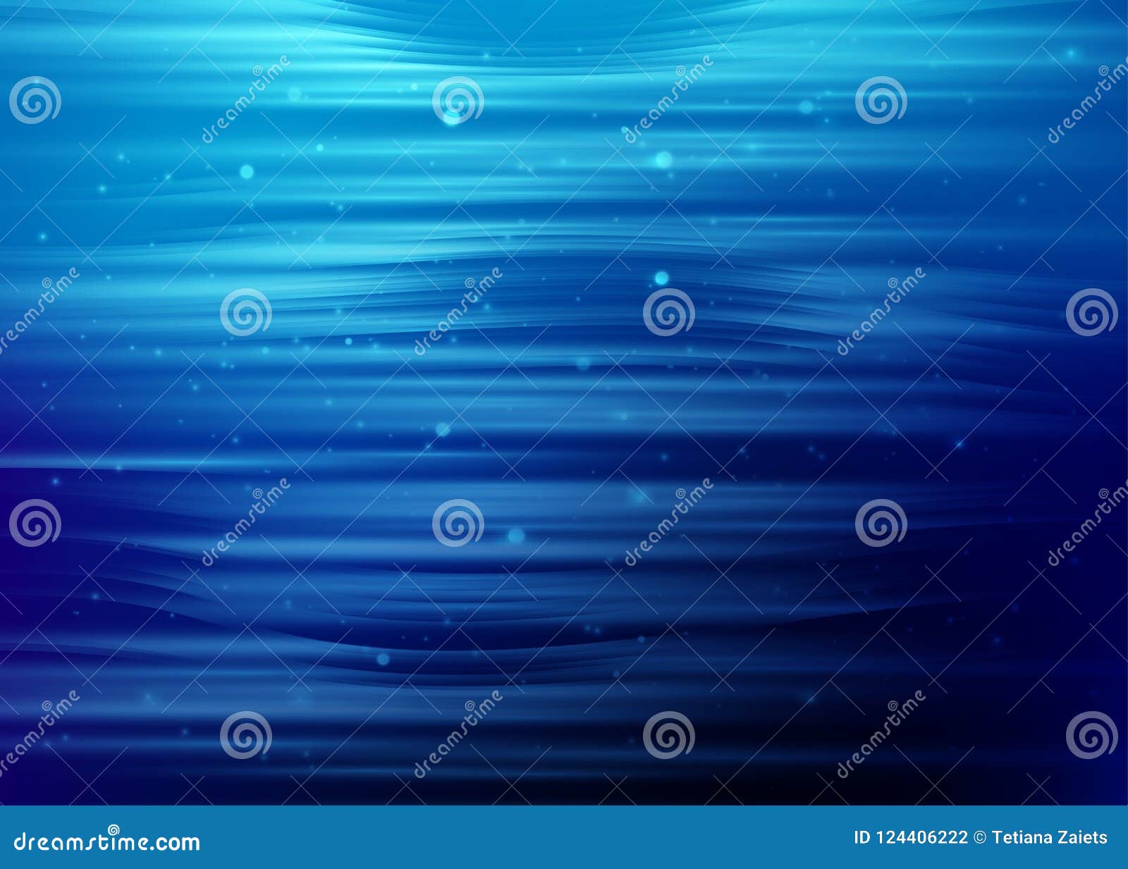 Abstract Blue Background with Light Dot Particles and Lines Effect ...