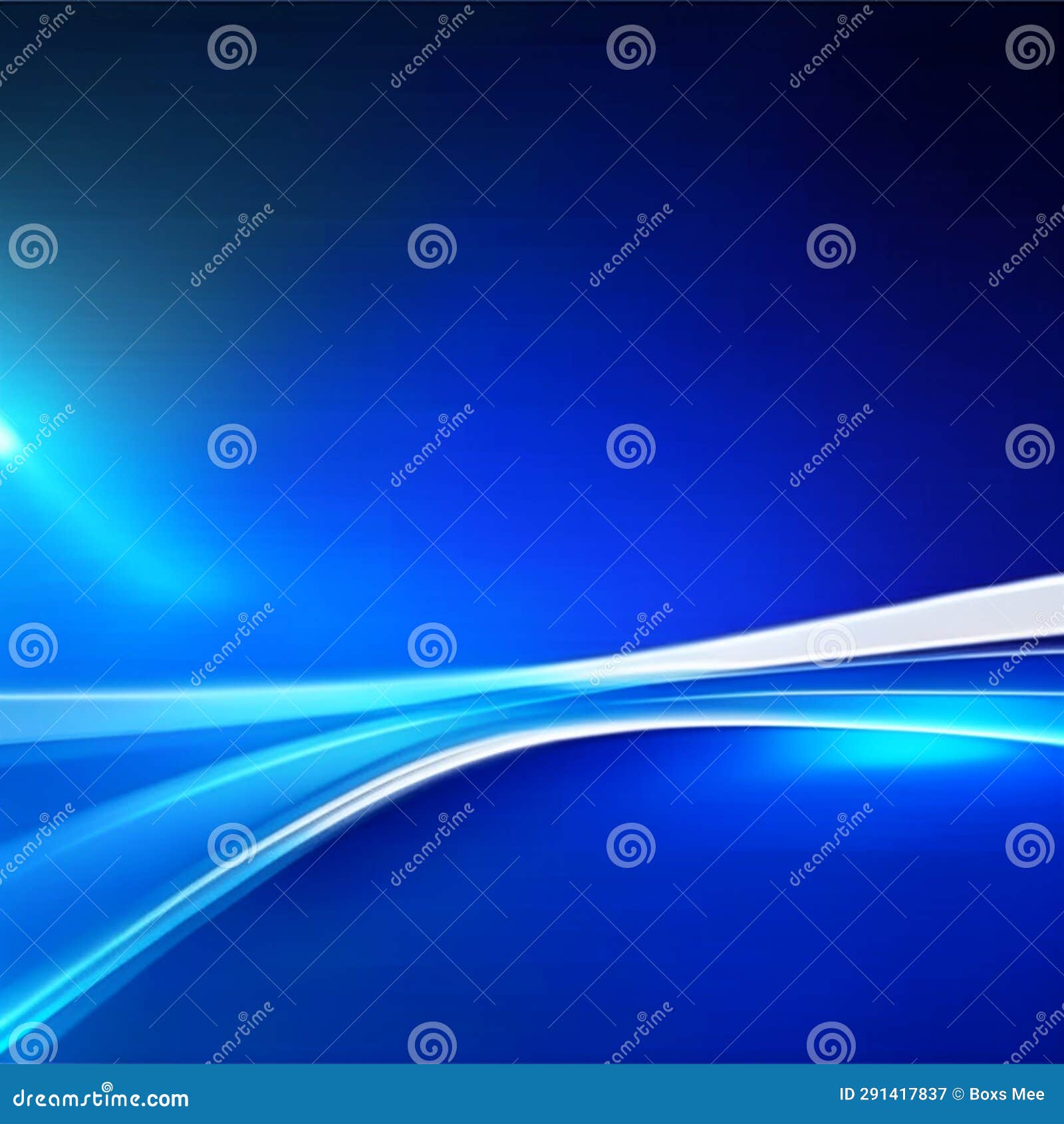 Abstract Blue Background with Light Rays. Vector Illustration for Your ...