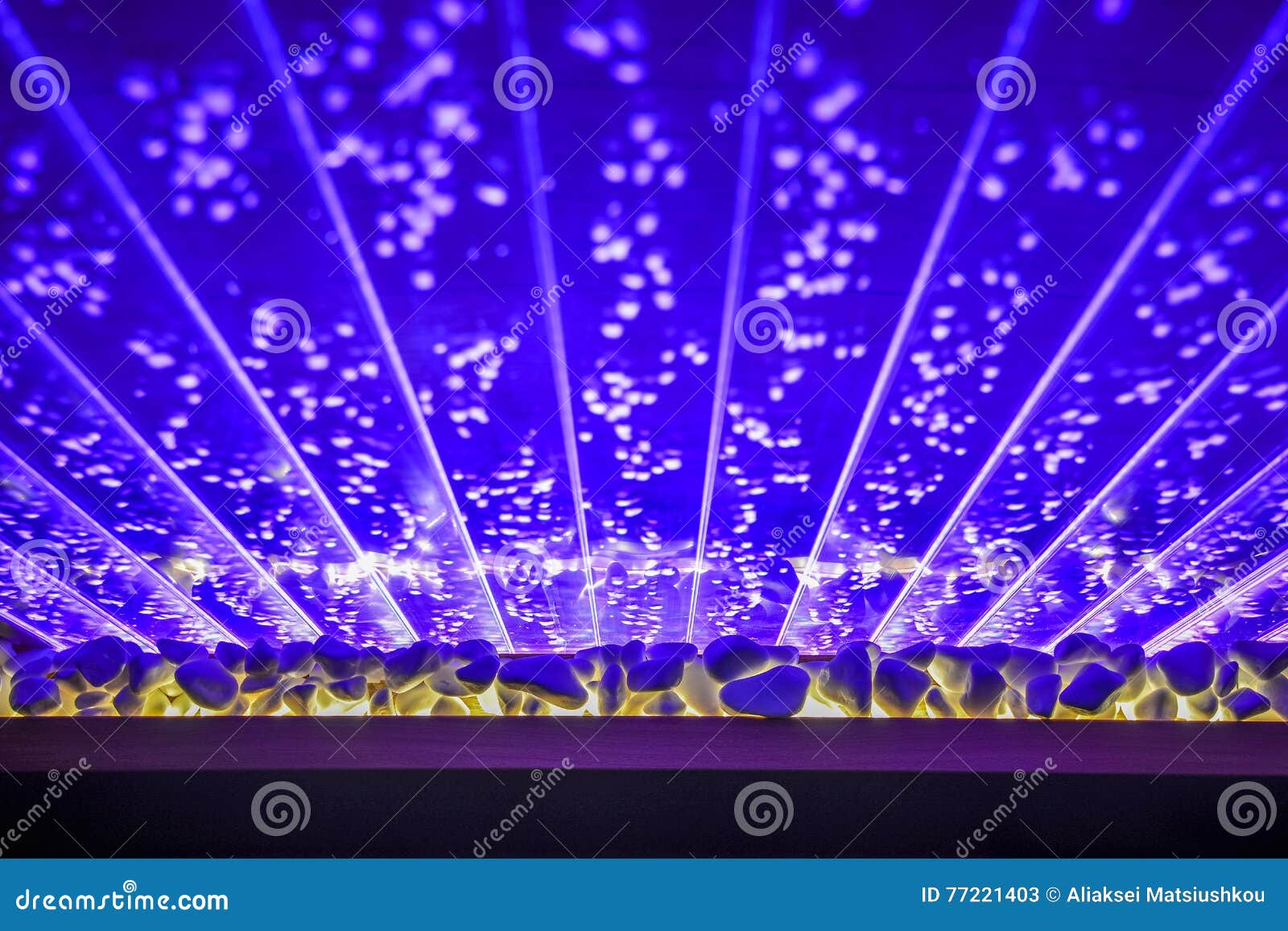 Abstract Blue Background with Lighting Effect Stock Image - Image of ...