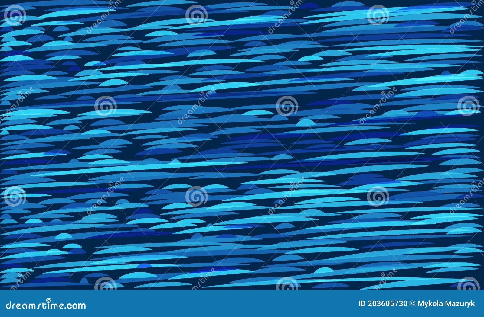 Abstract Blue Background with Lines Stock Vector - Illustration of ...