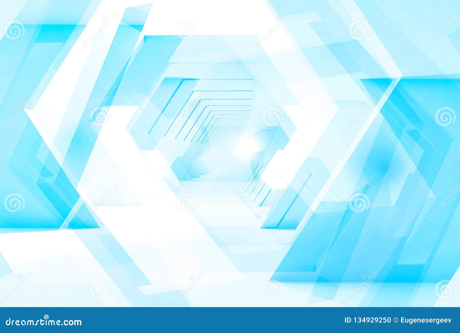 Abstract Blue Background with Low Poly Design Stock Illustration ...