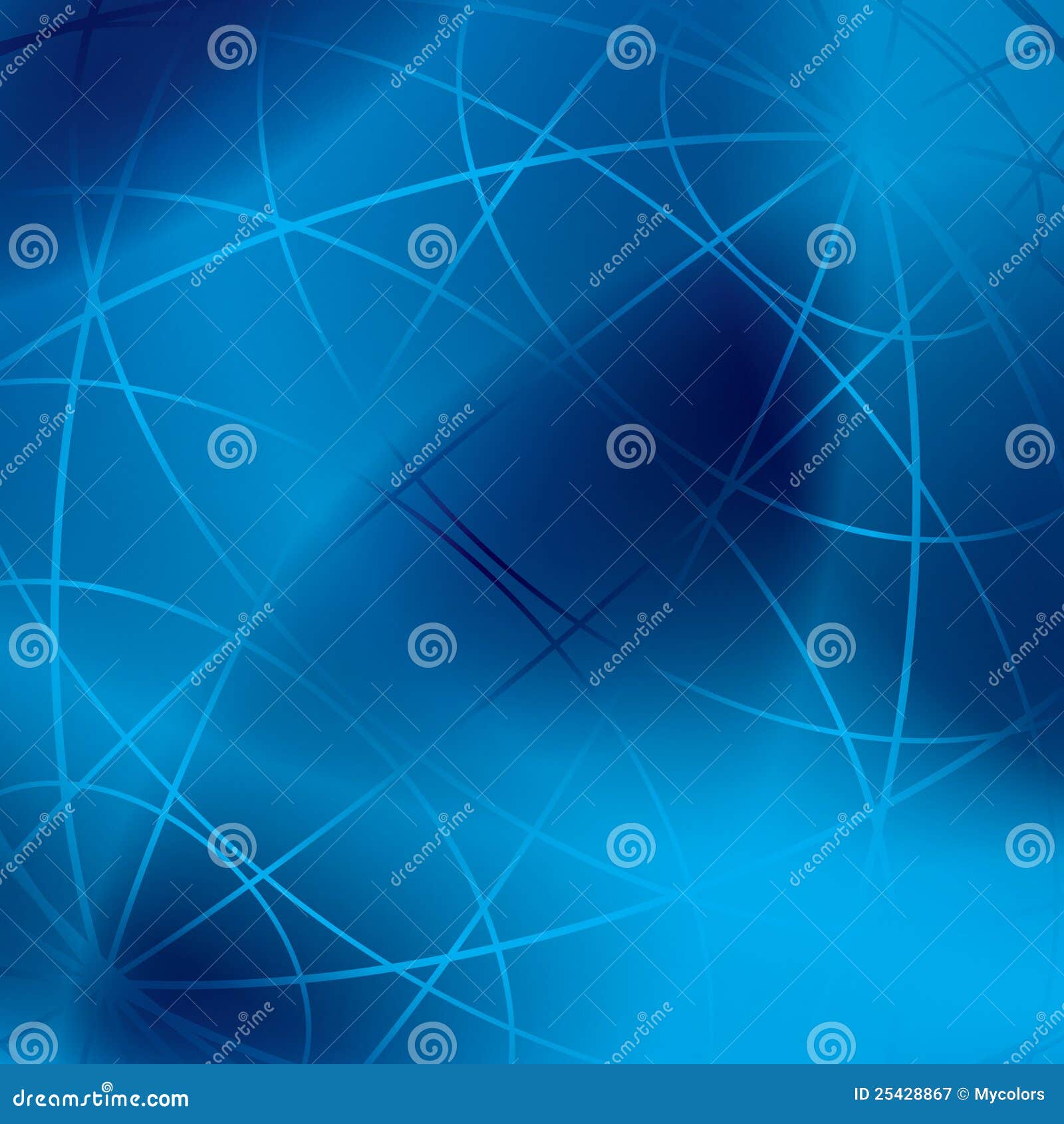 Abstract Blue Background with Meridian Lines - Eps Stock Vector ...