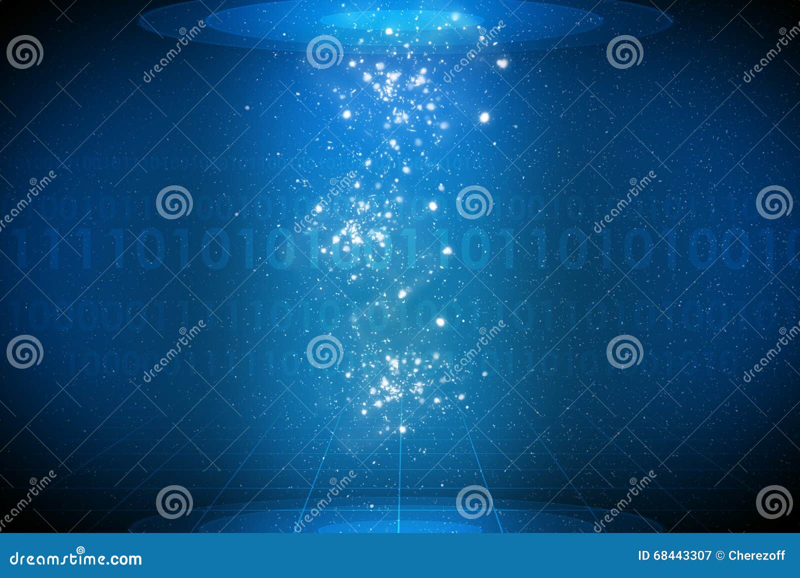 Abstract blue background stock illustration. Illustration of figure ...