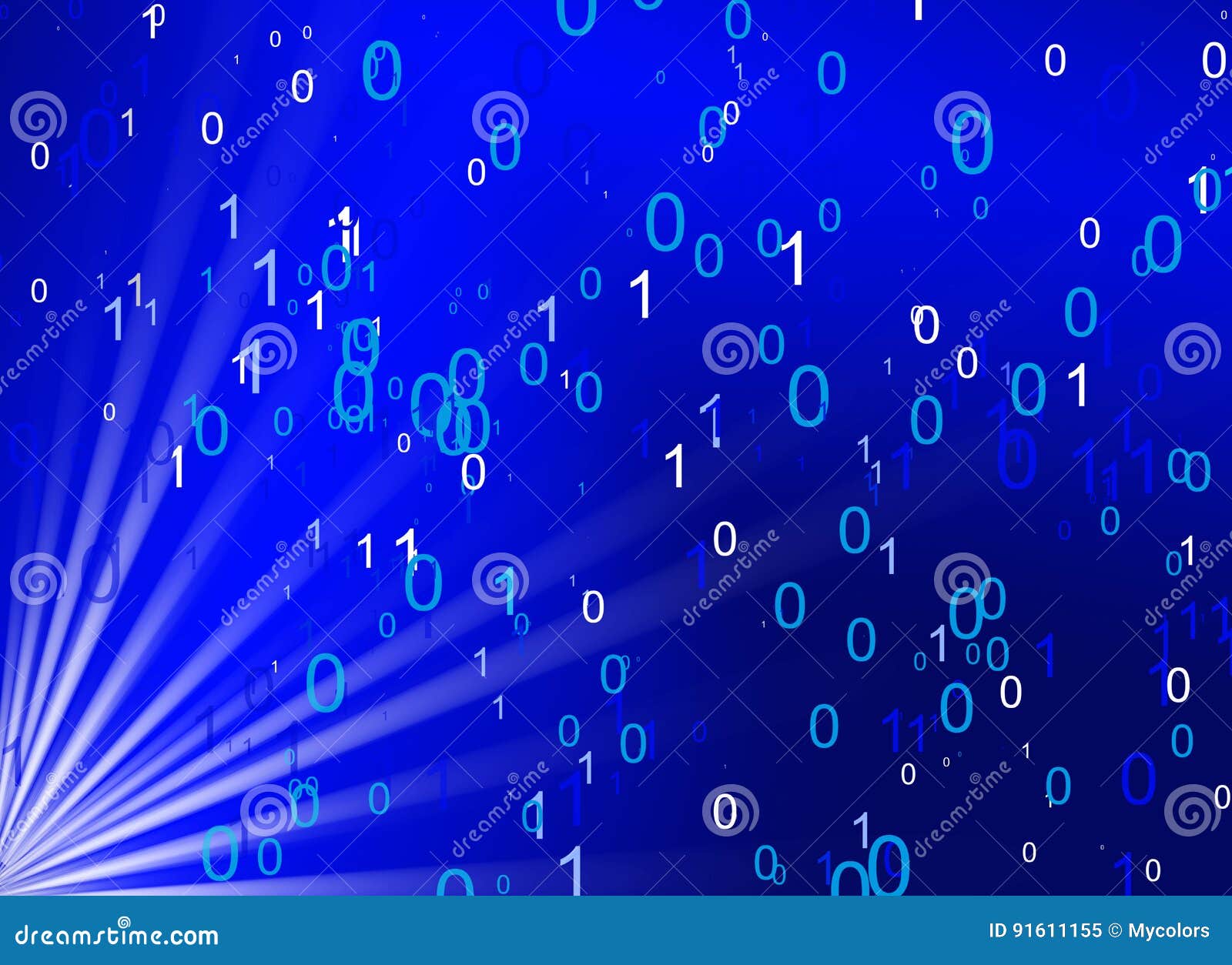 Abstract Blue Background with Numerical Symbols Stock Illustration ... Abstract Blue Background with Numerical Symbols Stock Illustration ...