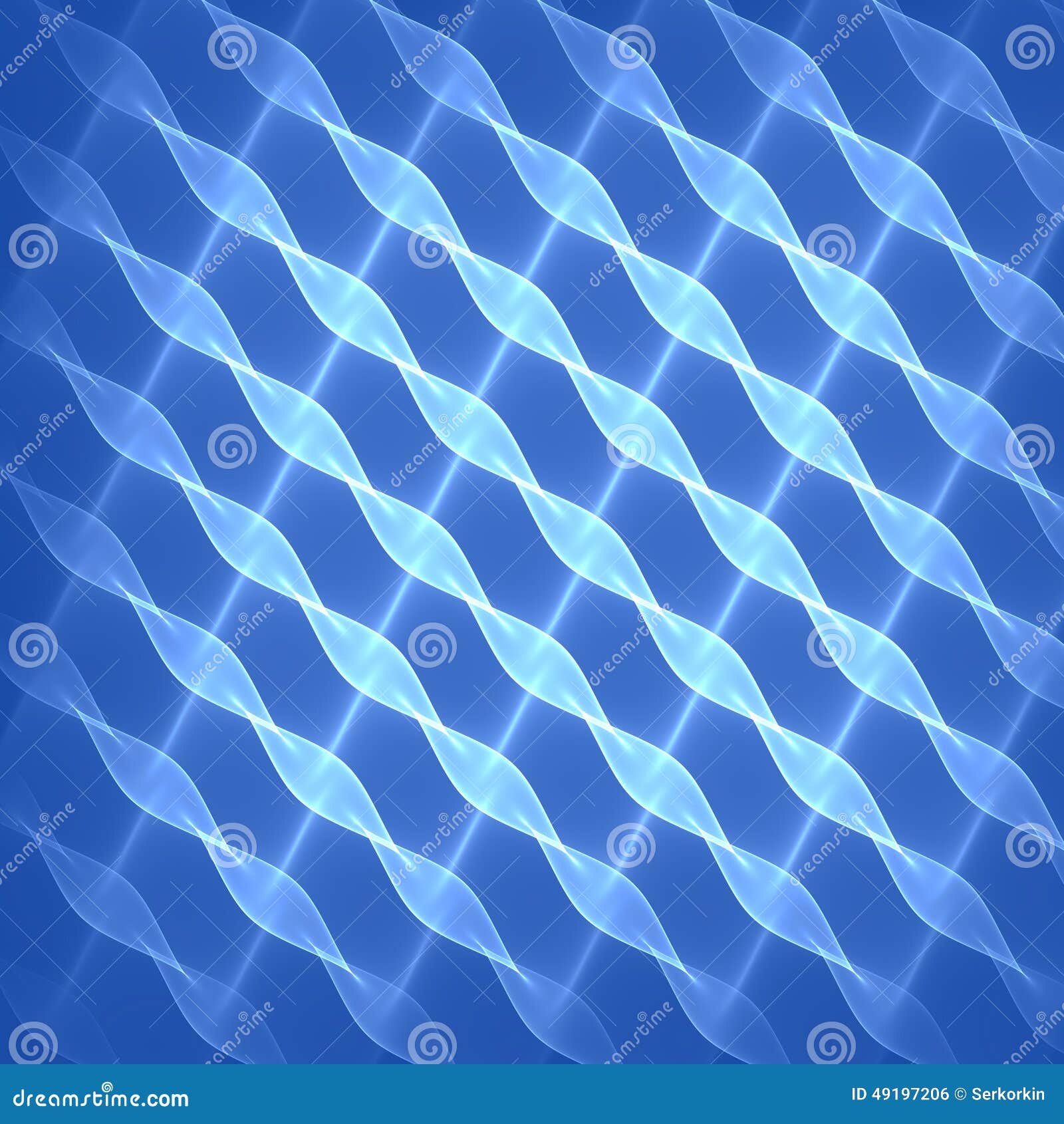Abstract Blue Background Pattern. Bright Blue Swirling Lines Stock ...