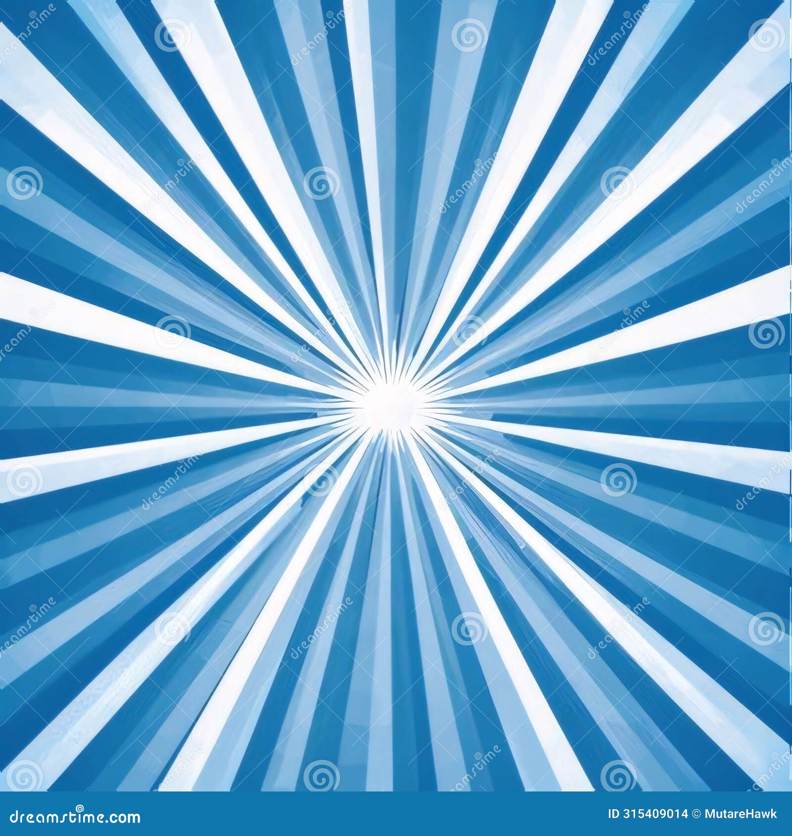 Abstract Blue Background with Rays of Light. EPS 10 Vector File ...