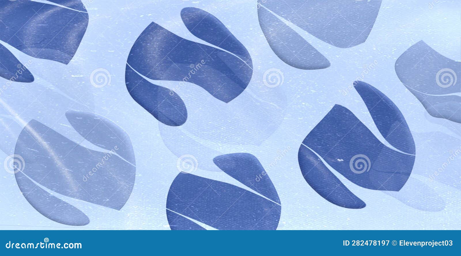 Abstract Blue Background with a Refreshing Breeze. Stock Vector ...