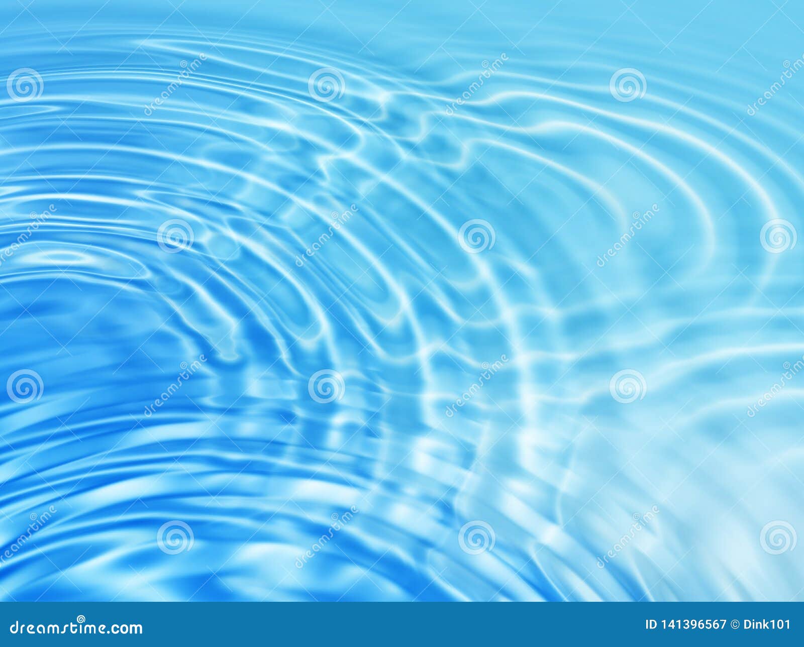 Abstract Blue Background with Ripples Stock Illustration - Illustration ...