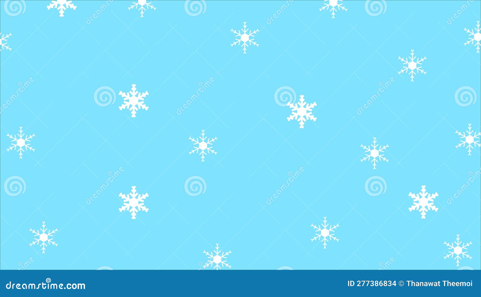 Abstract Blue Background Snow Falling Pattern Stock Vector ...