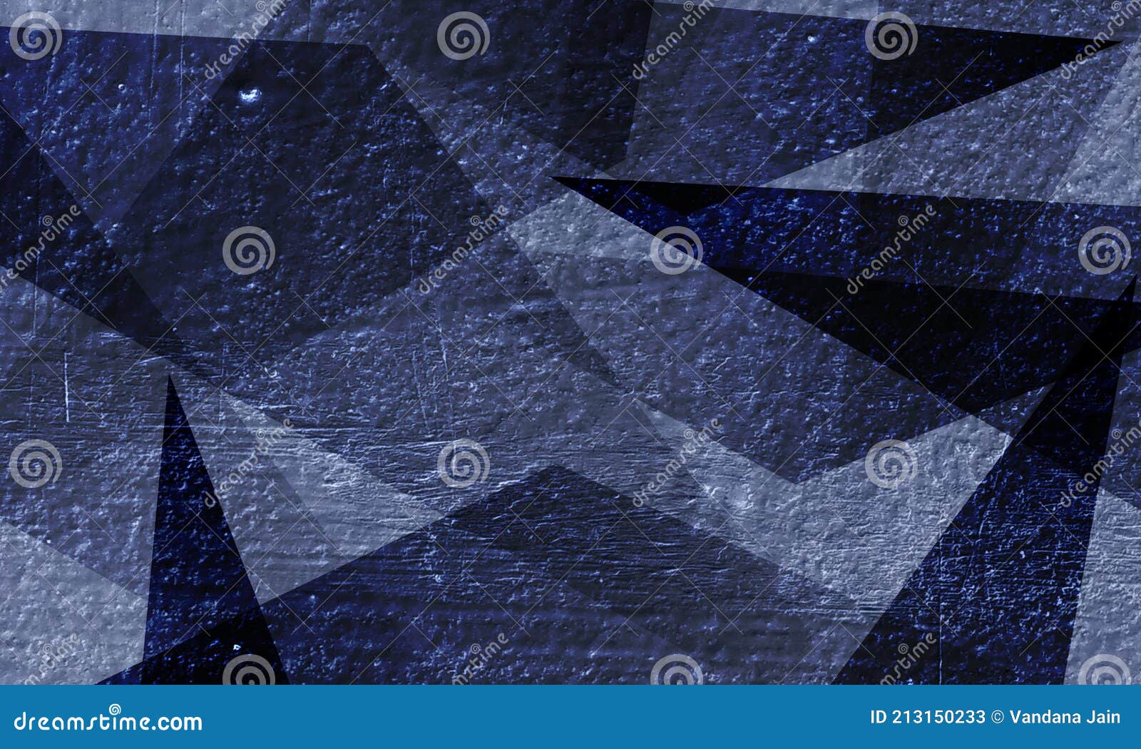 Abstract Blue Background Striped Pattern and Blocks in Diagonal Lines ...
