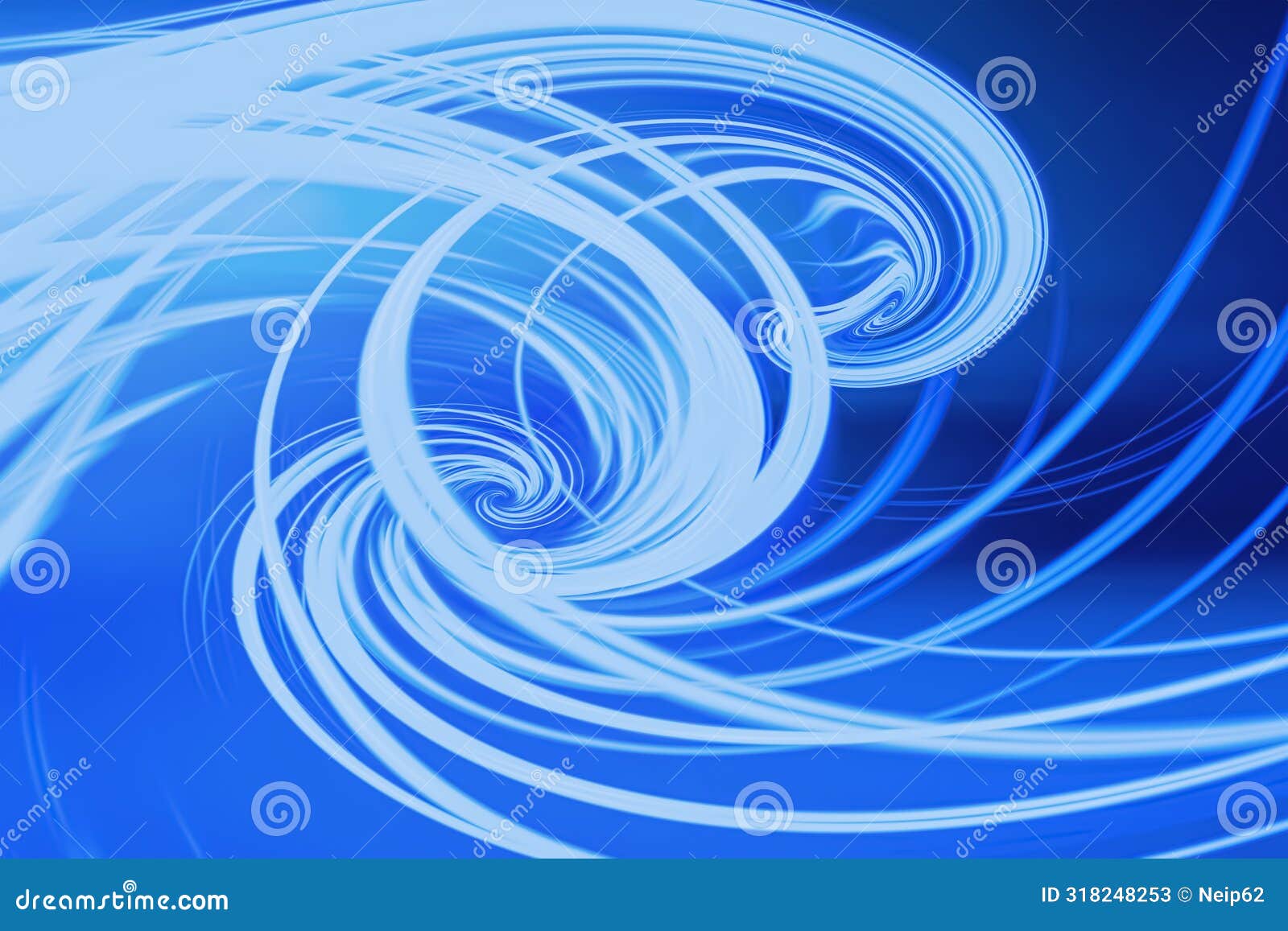 Abstract Blue Background with Swirl Pattern Texture. Blue Tone ...