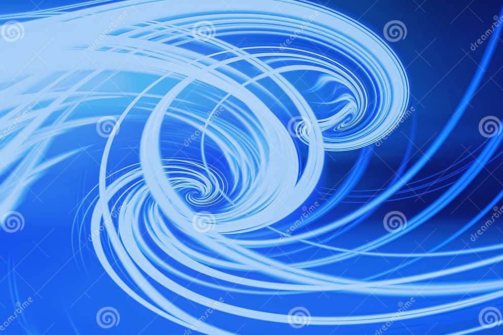Abstract Blue Background with Swirl Pattern Texture. Blue Tone ...