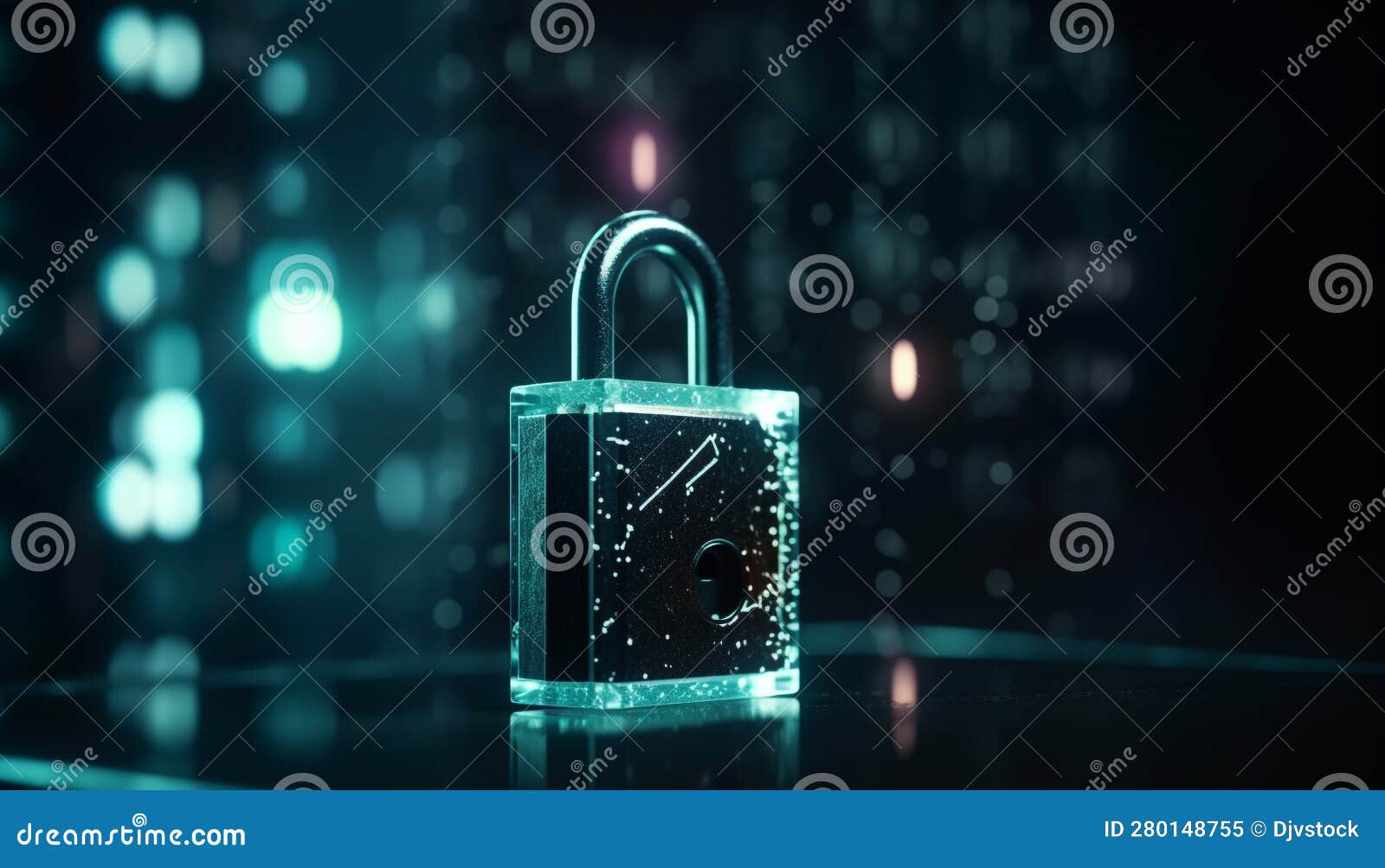 Abstract Blue Background Symbolizes Futuristic Computer Network ...