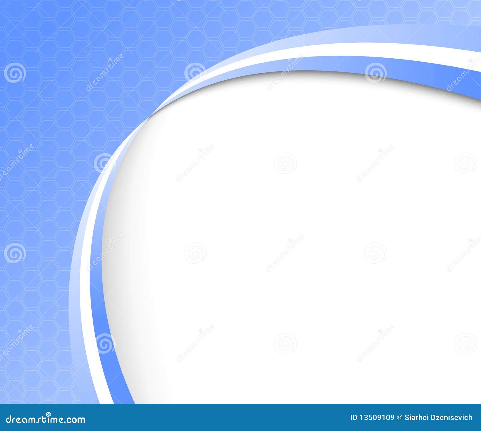 Abstract Blue Background Template Stock Vector - Illustration of ...