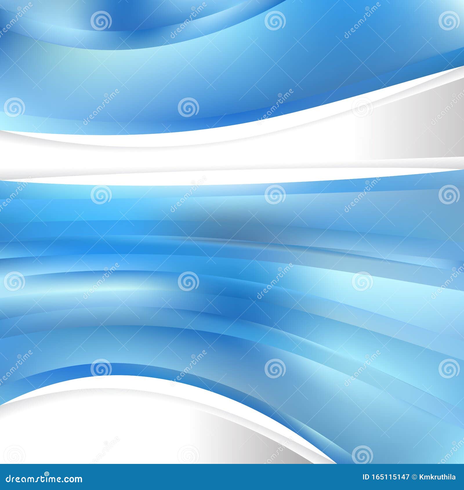 Abstract Blue Background Template Illustrator Stock Vector ...