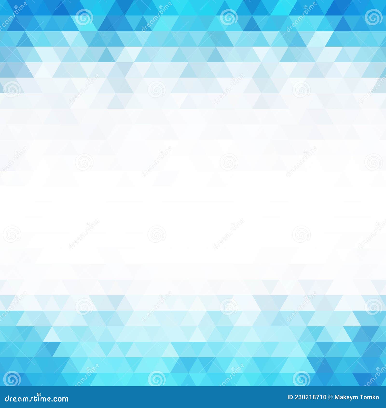 Abstract Blue Background Template. Vector Template. Eps 10 Stock ...