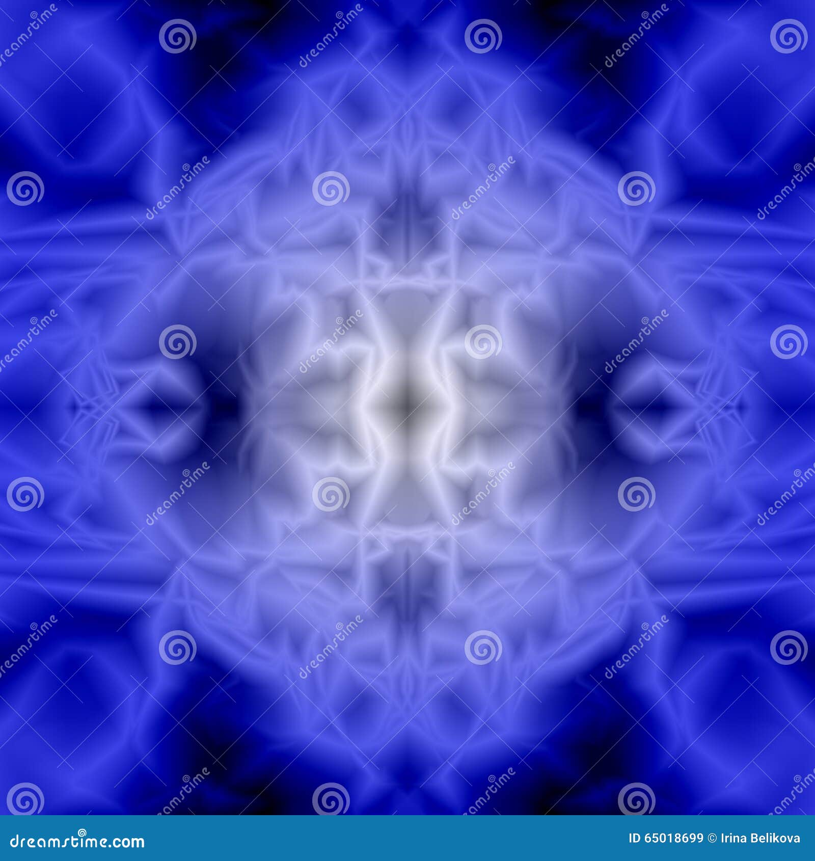 Abstract Blue Background and Texture. Psychedelic Tracery Stock ...