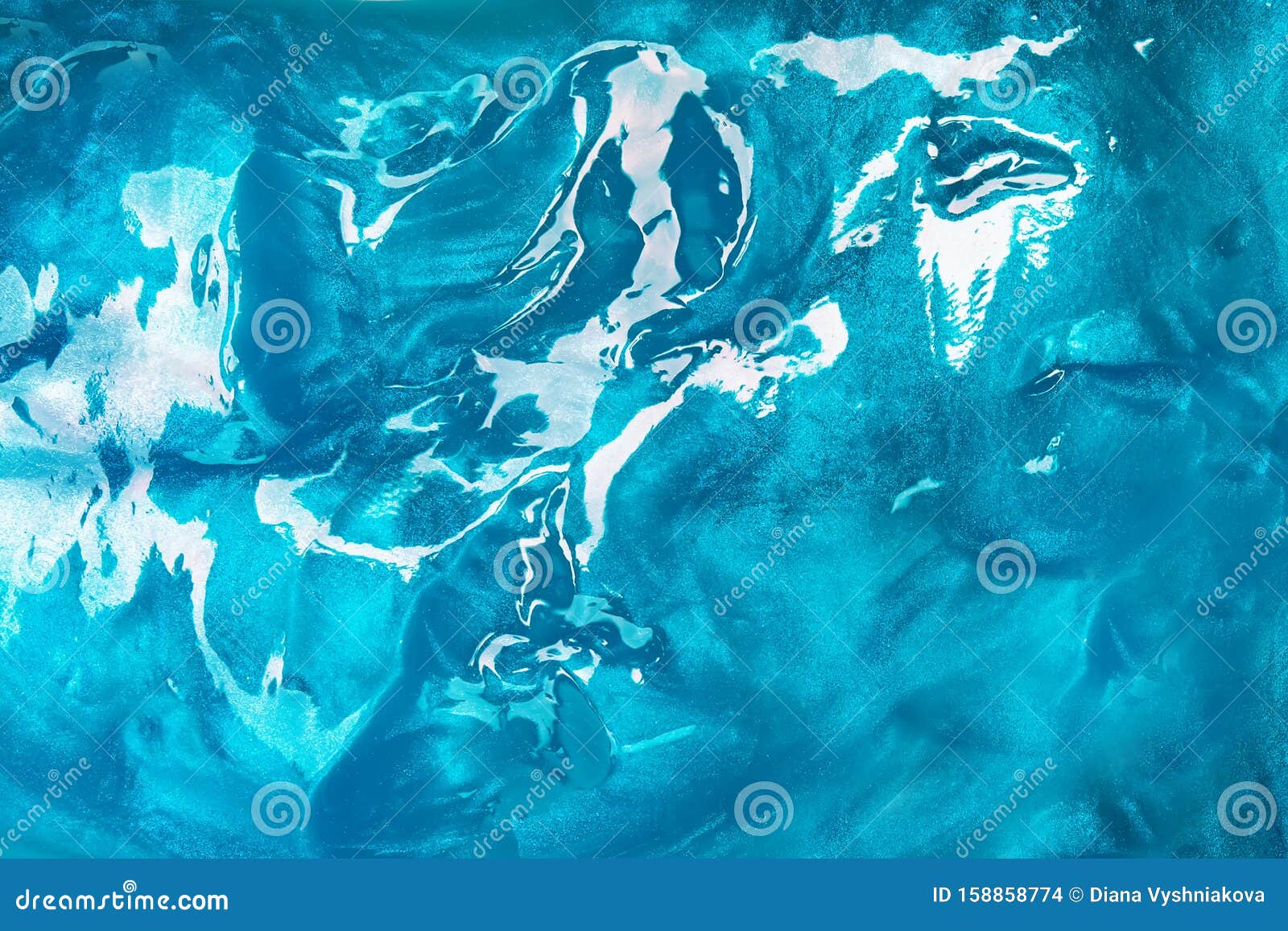 Abstract Blue Background with Texture of Slime Stock Photo - Image of ...