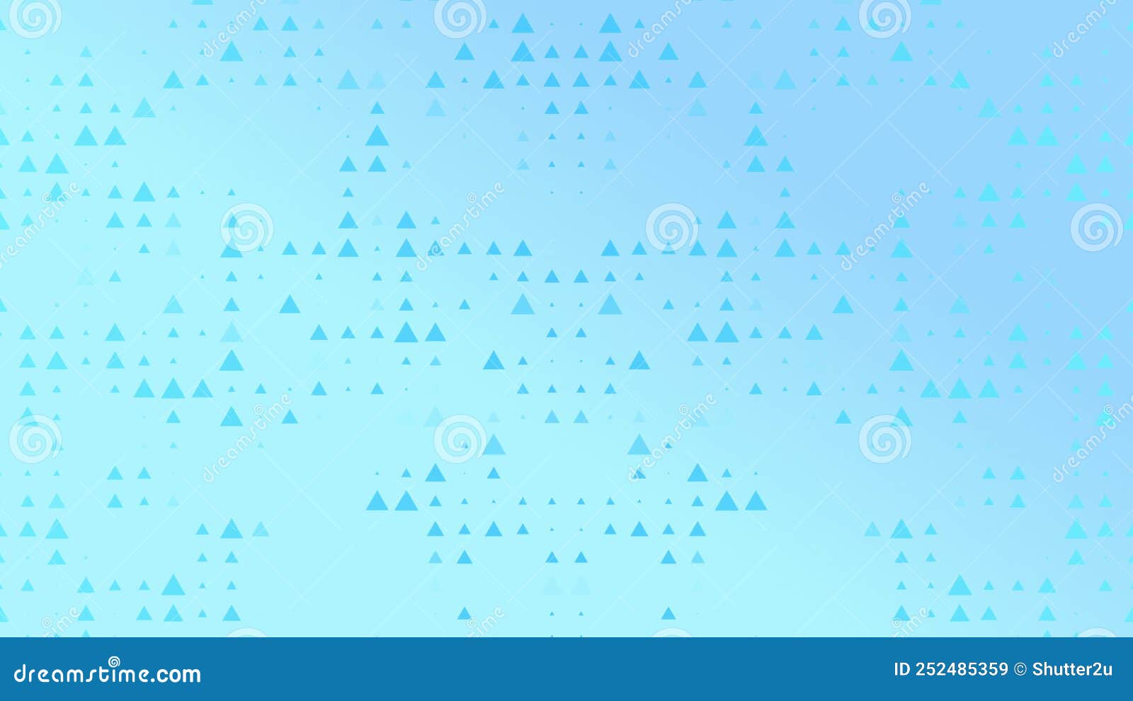Abstract Blue Background with Triangle Dots Pattern Zoom in Motion ...