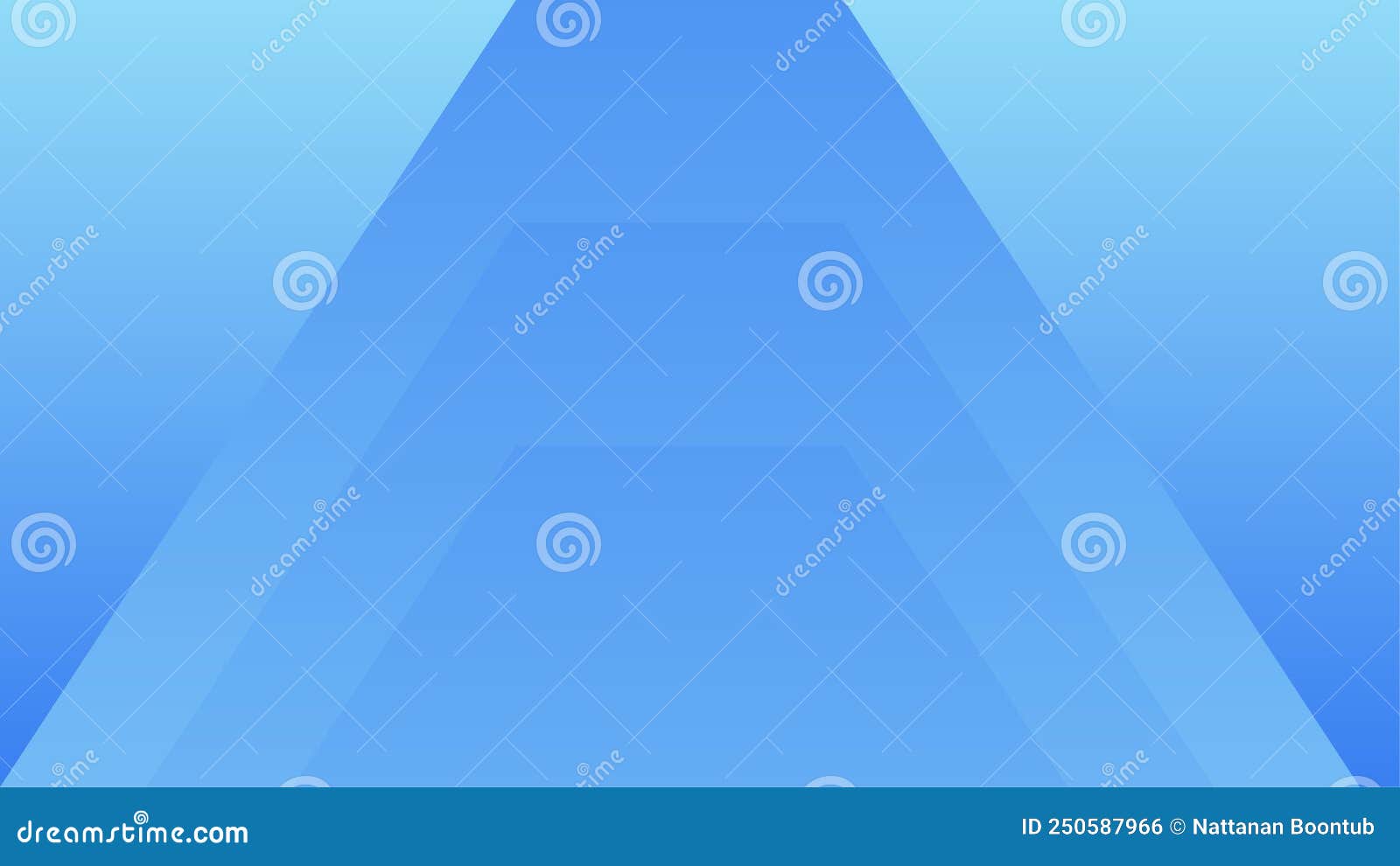 Abstract Blue Background and Triangle Shape, Background with Copy Space ...