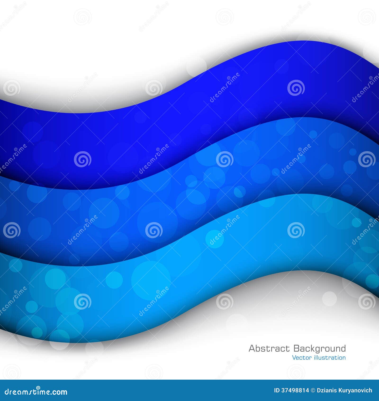 Abstract Blue Background. Vector Stock Vector - Illustration of design ...