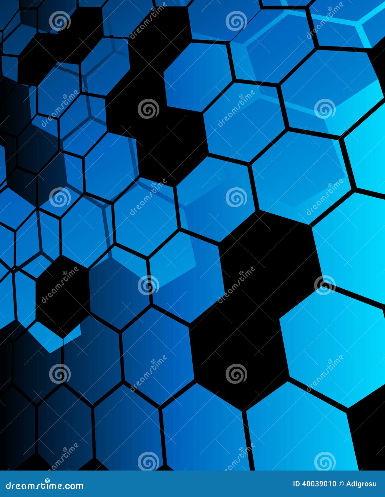 Abstract Blue Background for Visual Business Communication Stock Vector ...