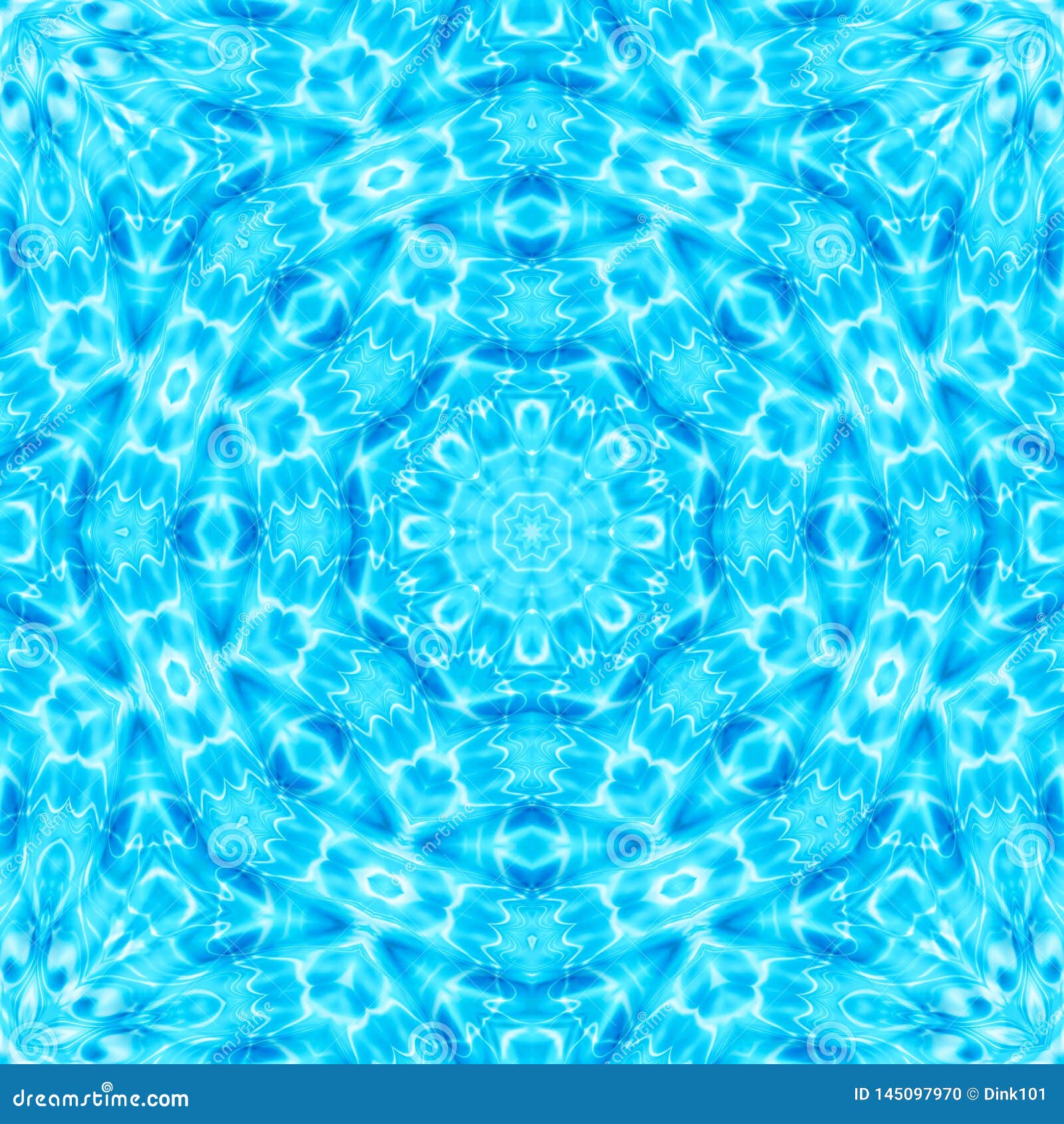 Abstract Water Ripples Concentric Pattern Stock Illustration ...