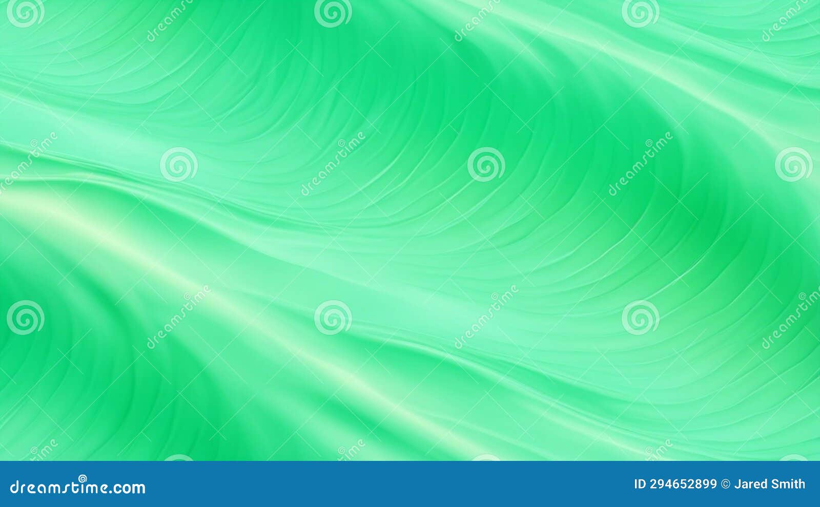 Abstract Blue Background _A Water Wave in the Shape of a Curve, Showing ...