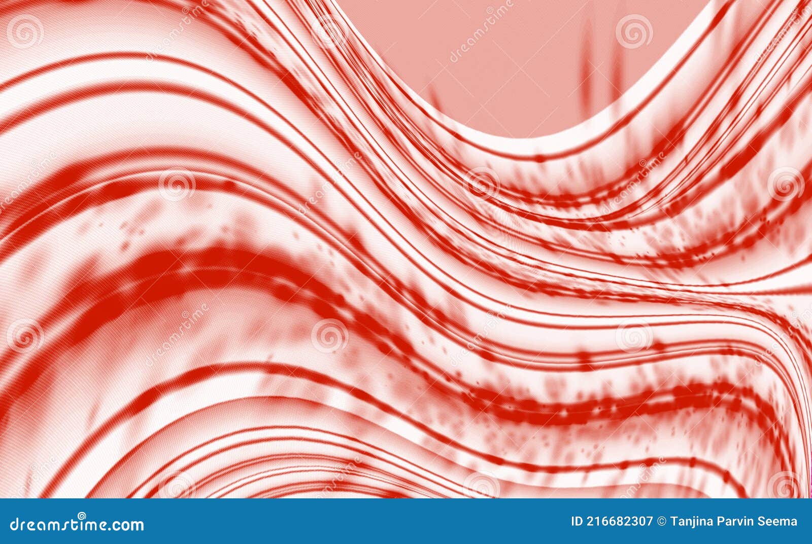 Abstract Wave Red Banner Background Design. Blue Wallpaper Stock ...