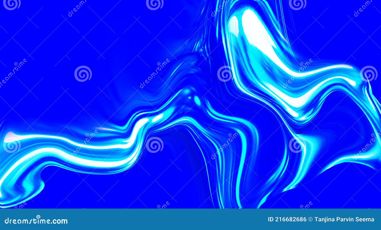 Abstract Blue Banner Background Design. Blue Wallpaper Stock ...