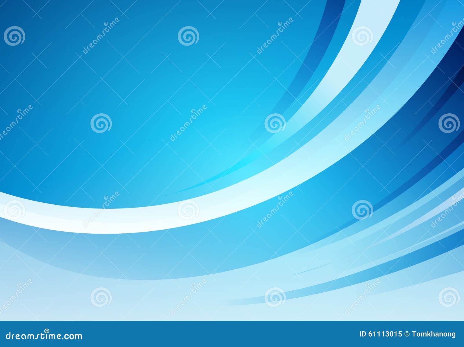 Abstract Blue Bending Line Background Stock Vector - Illustration of ...