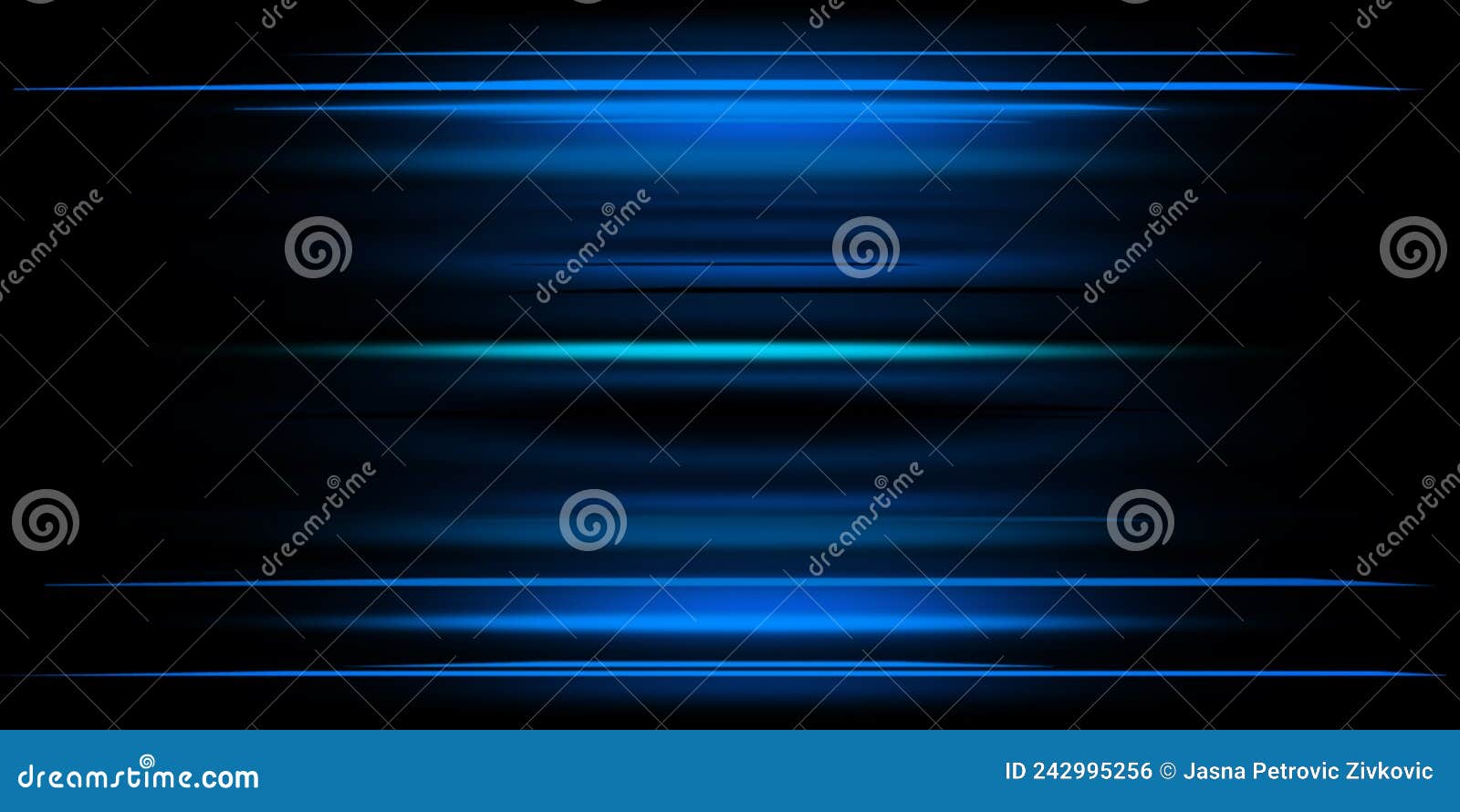 Abstract Blue and Black are Light Pattern with the Gradient is the with ...